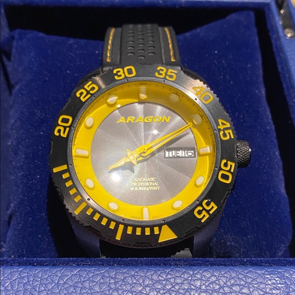 Aragon | Accessories | Aragon M5 Automatic Diver Watch Model A388 ...